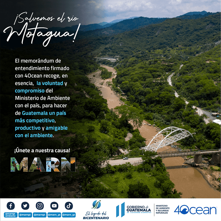 Salvemos el río Motagua - Ministerio de Ambiente y Recursos Naturales