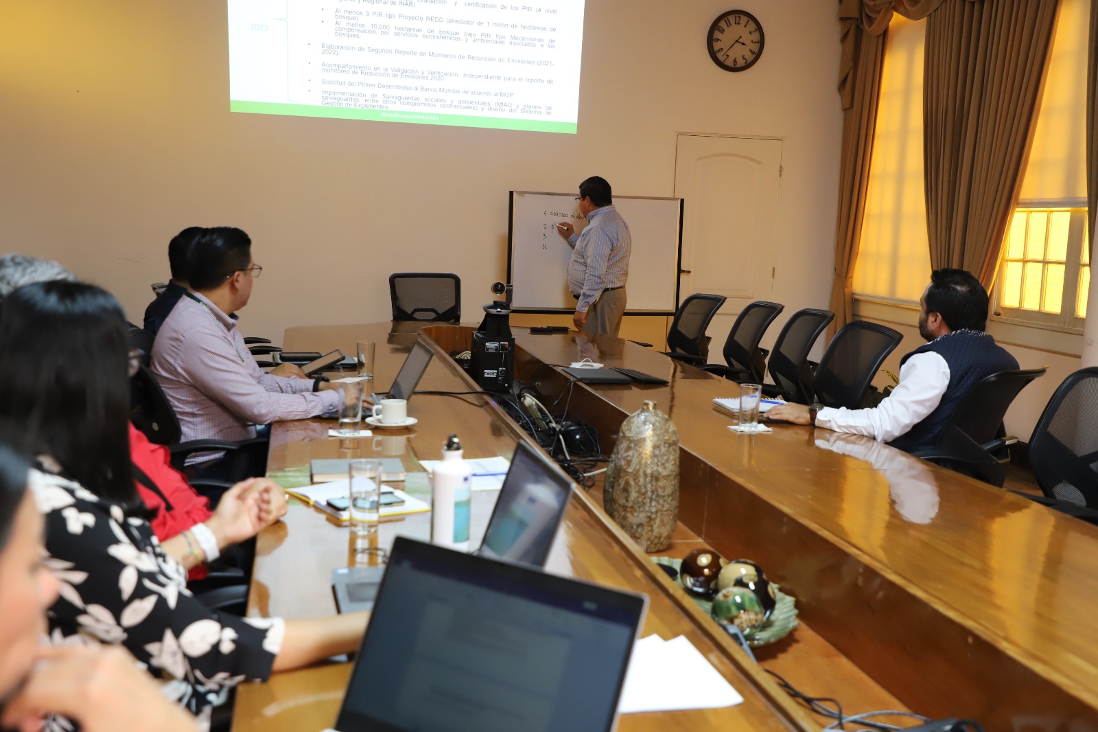 MARN e INAB coordinan acciones para avance del Programa de Reducción de ...